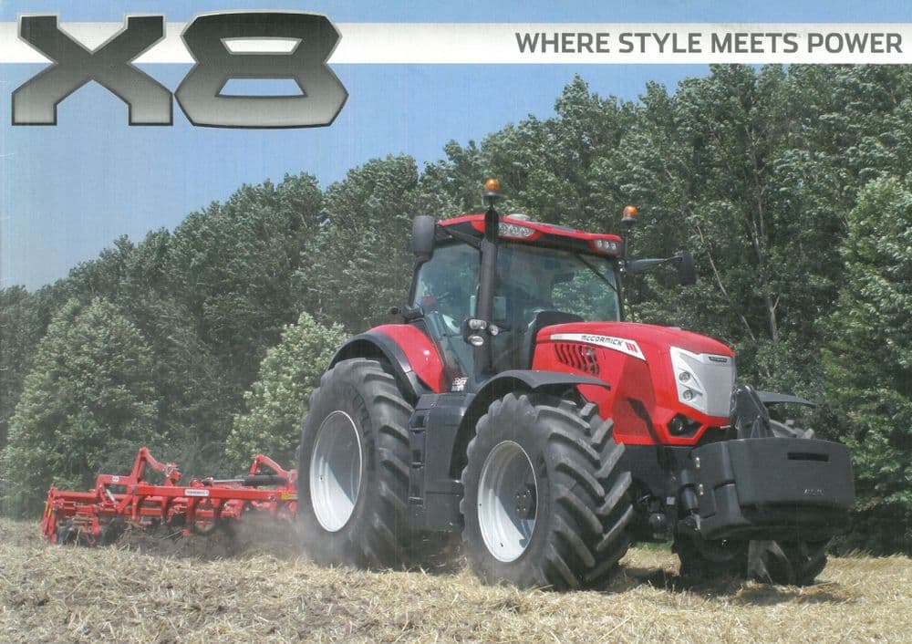 McCormick Tractor X8 X8 660 X8 670 X8 680 BROCHURE