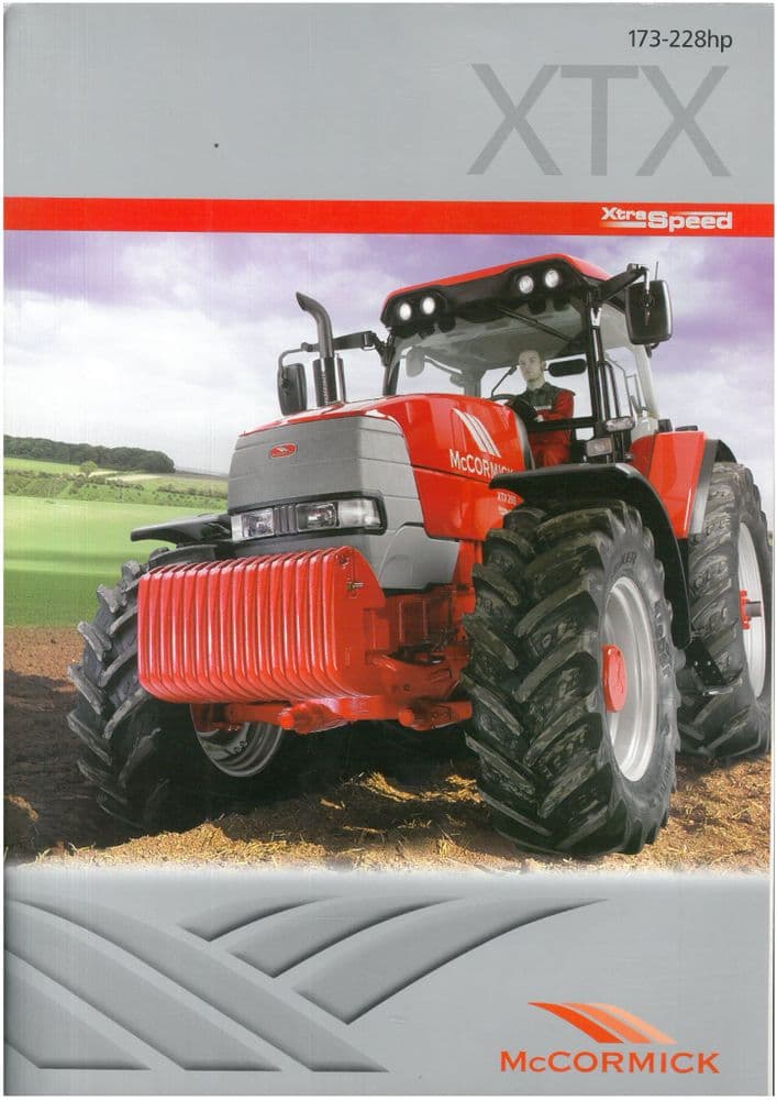 McCormick Tractor XTX 173 - 288 hp Brochure
