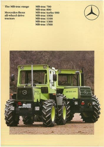 German Tractor Brochures