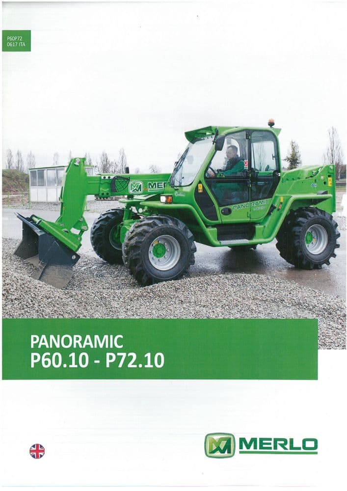 Merlo Telehandler Panoramic P72 10 P60 10 Brochure