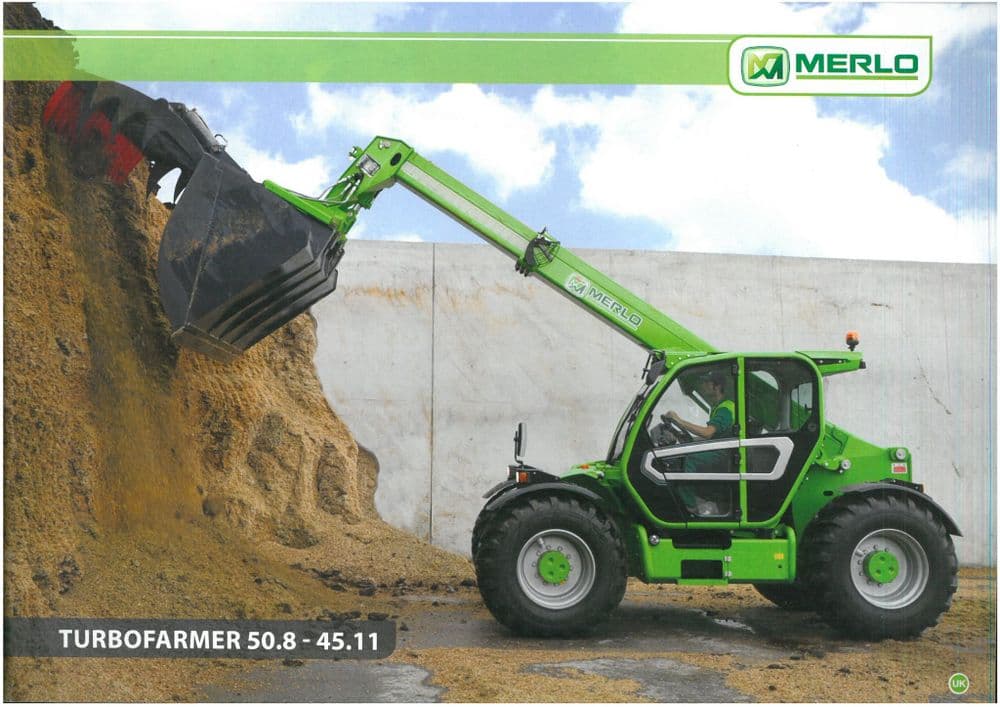 Merlo Telehandler Turbofarmer 50 8 - 45 11 Brochure