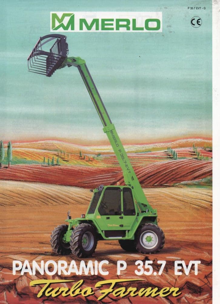 Merlo Telescopic Handler - Panoramic P 35 7 EVT Brochure
