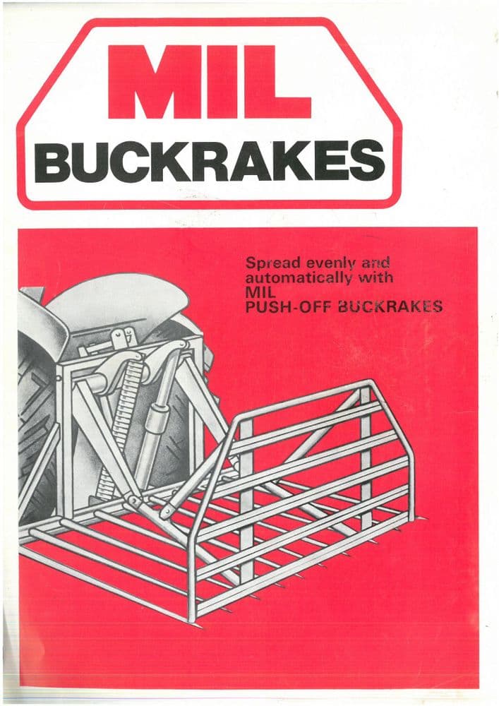 MIL Farm Machinery Loader Buckrake Brochure