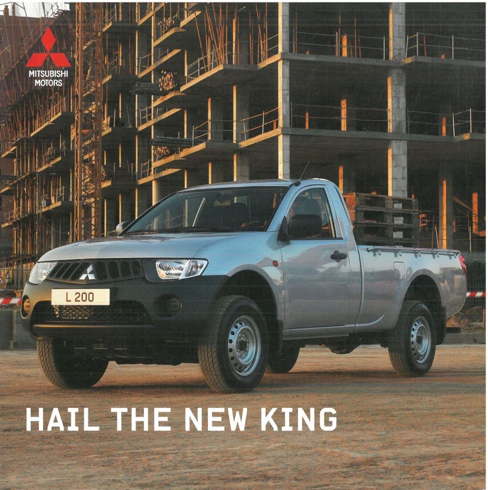 Mitsubishi L200 "Hail The New King" Brochure