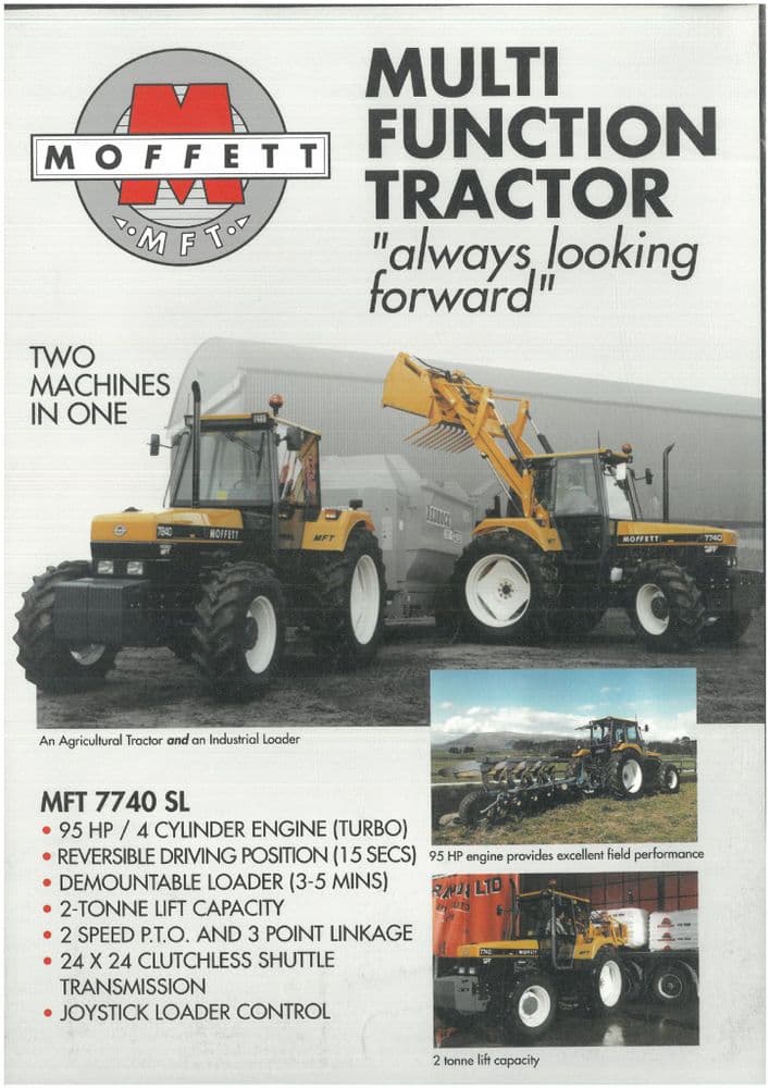 Moffett Multi Function Tractor 7740SL Brochure - 7740 SL
