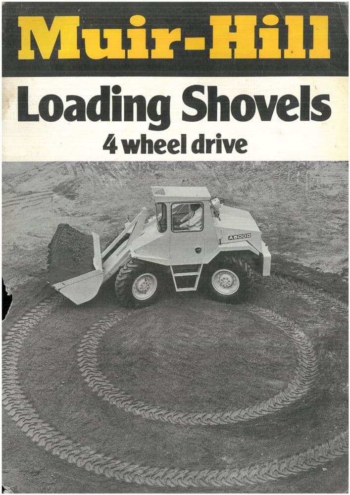 Muir Hill Loading Shovel A5000 A6000 B5000 B6000 Brochure