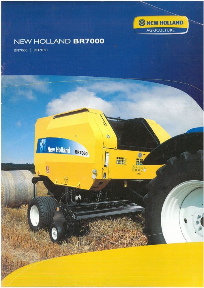 New Holland Baler BR7060 BR7070 Brochure