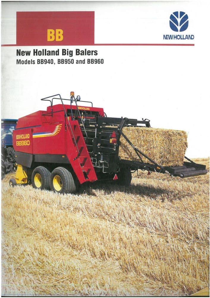 New Holland Big Balers BB940 BB950 BB960 Brochure