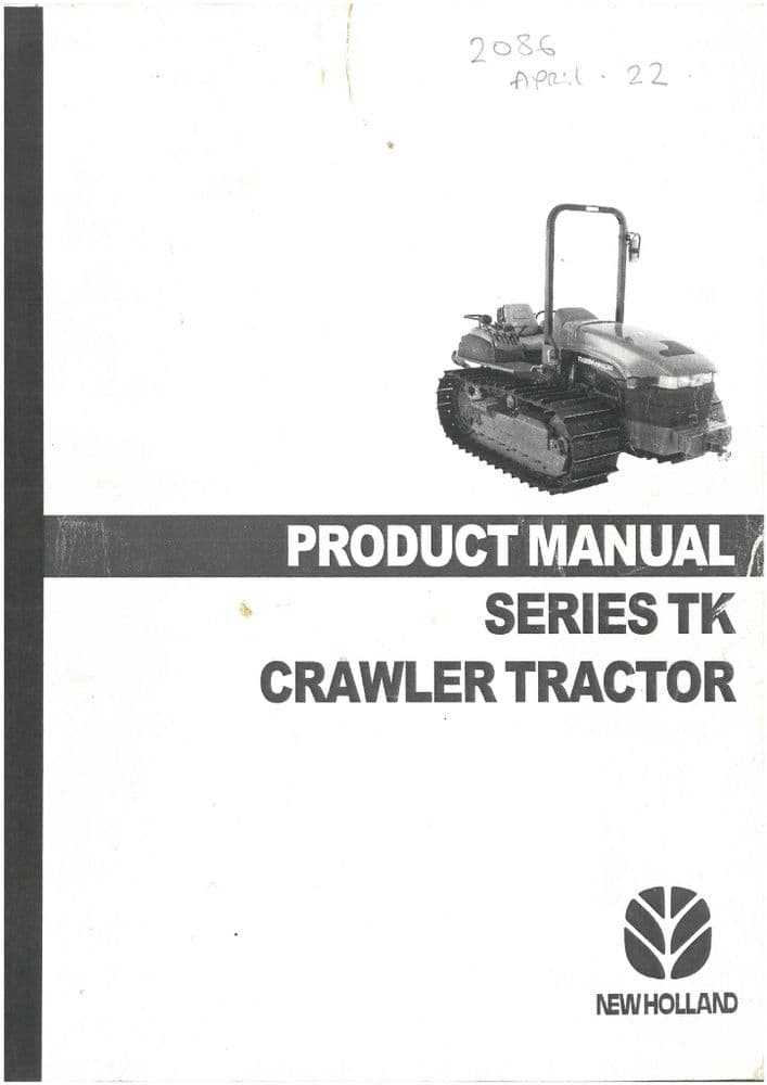 New Holland Crawler Tractor TK Series TK65 TK75 TK76 TK85 TK95 Product ...