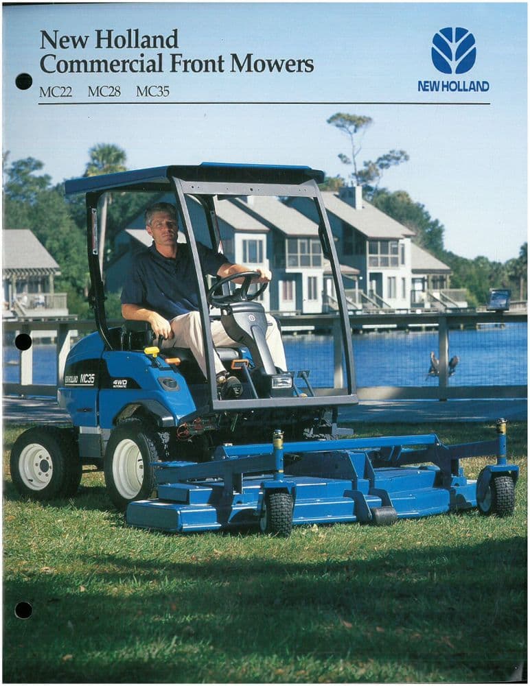 New Holland Front Mowers MC22 MC28 MC35 Brochure