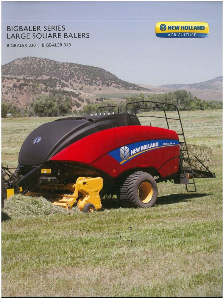 New Holland Large Square Baler 330 340 Brochure