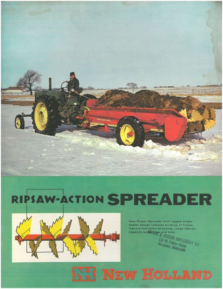 New Holland Ripsaw Action Spreader 325 Brochure