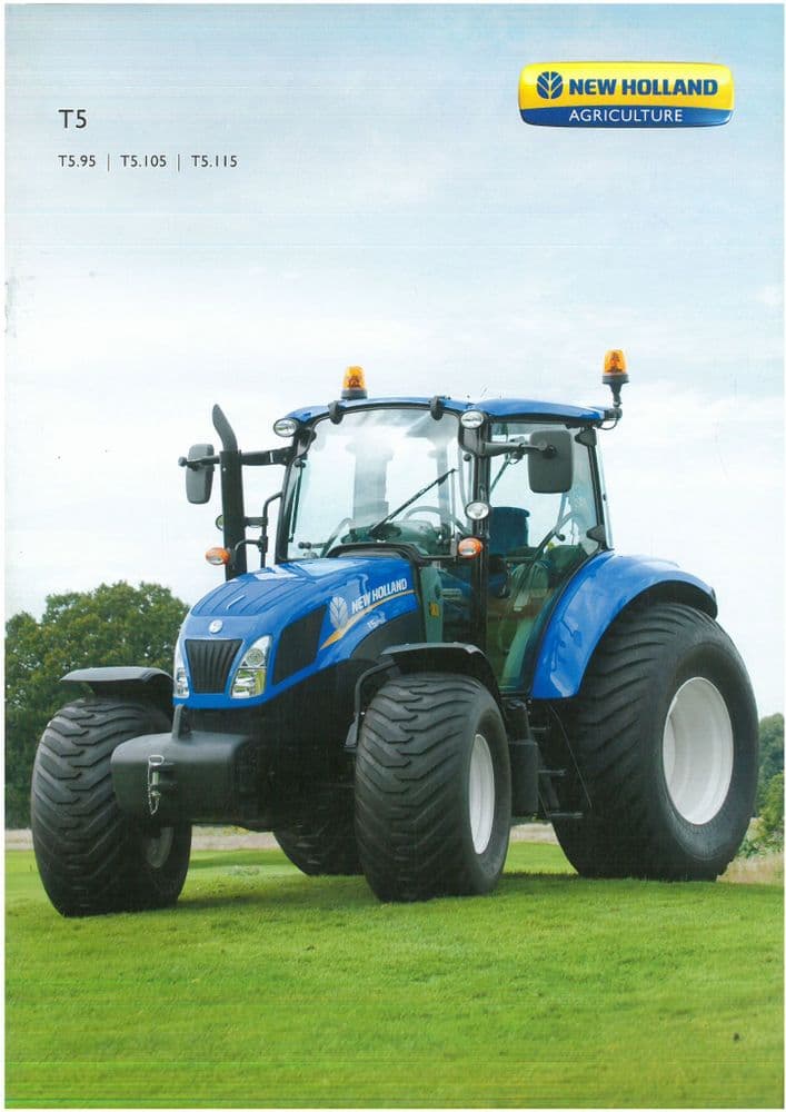 New Holland T5 - T5 95 - T5 105 - T5 115 Brochure