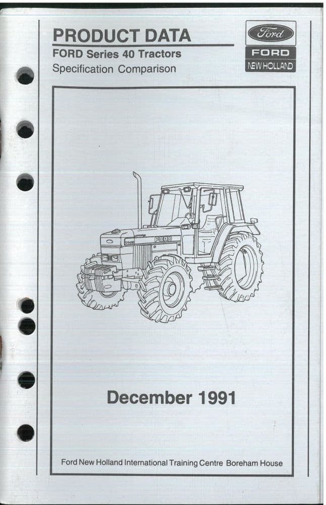 New Holland Tractor 5640 6640 7740 7840 8240 8340 Comparison Product ...