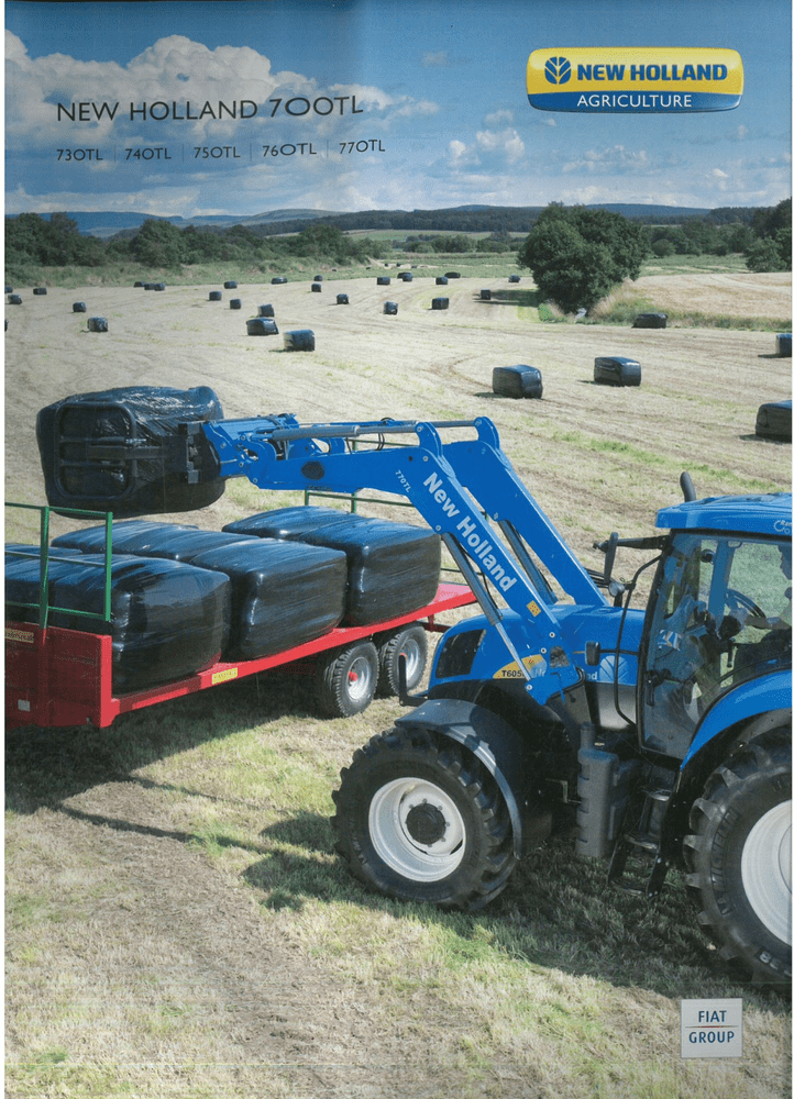 New Holland Tractor Loaders -730TL 740TL 750TL 760TL 770TL Brochure