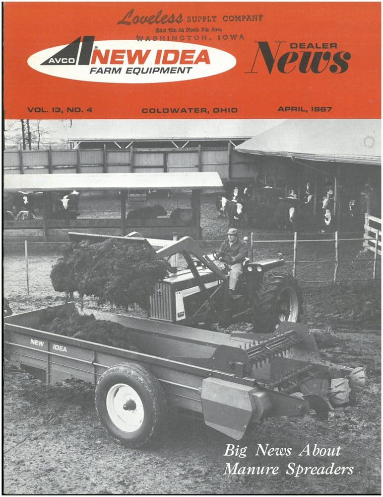 New Idea Farm Equipment Logo New Idea Farm Equipment Sign Aumann