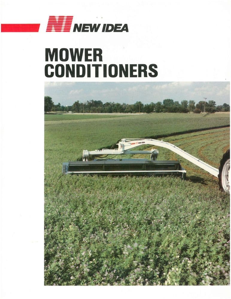 New Idea Mower Conditioner 507 509 512 514 Brochure