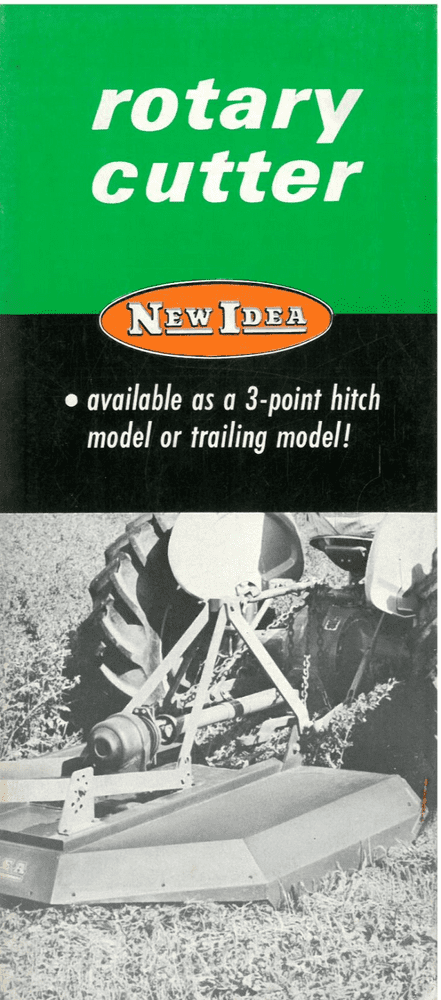 New Idea Rotary Cutter Brochure