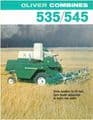 Oliver Combine 535 & 545 Brochure
