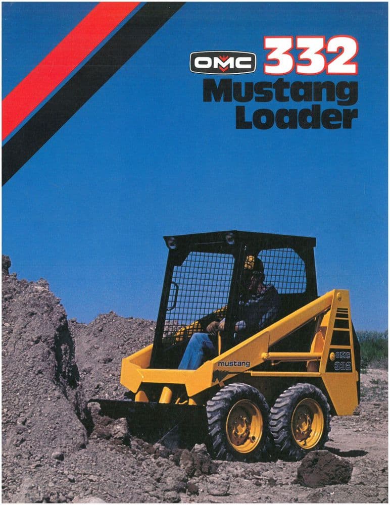 OMC Mustang Loader 332 Brochure