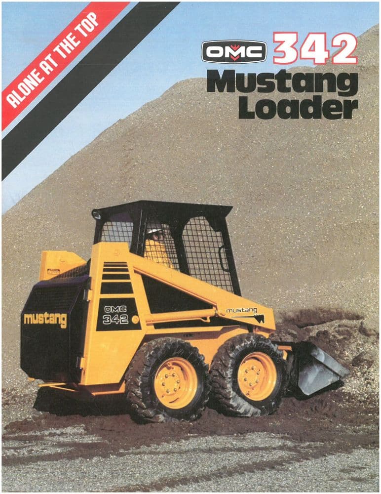 OMC Mustang Loader 342 Brochure