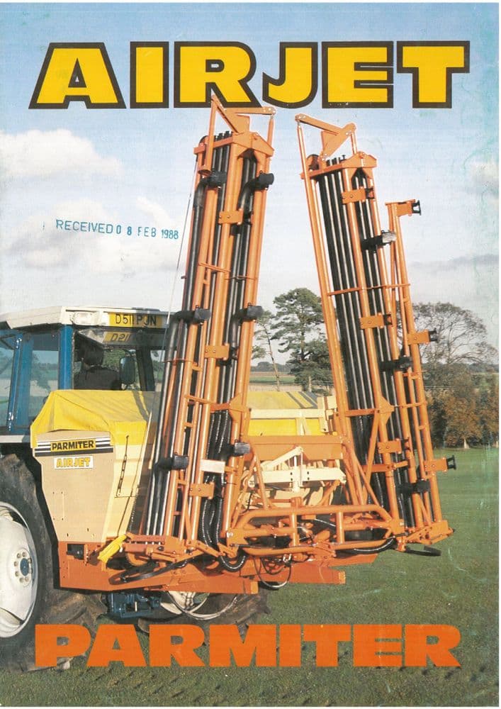 Parmiter Airjet Fertiliser Distributor Brochure