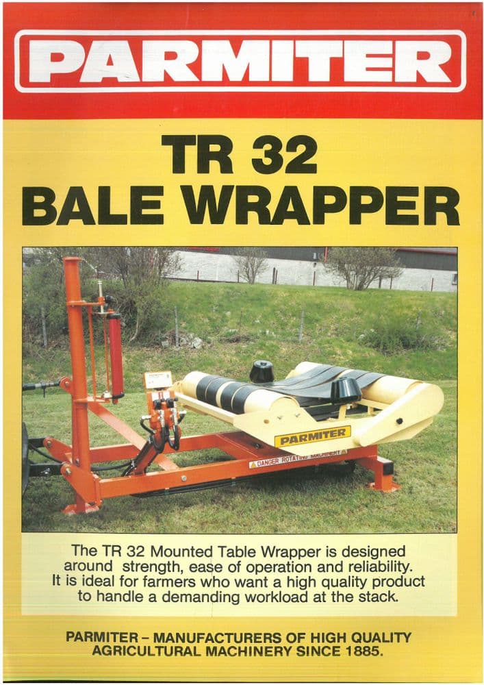 Parmiter Bale Wrappers TR 32 Brochure