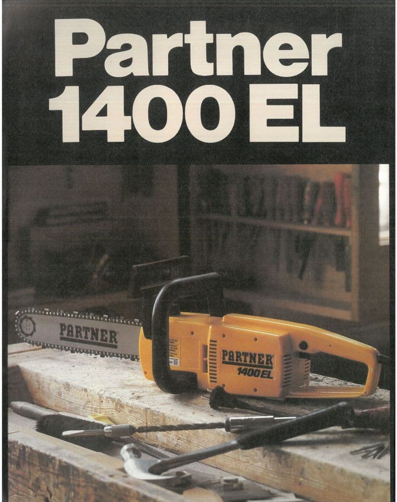 Partner Chainsaw 1400 EL - Brochure