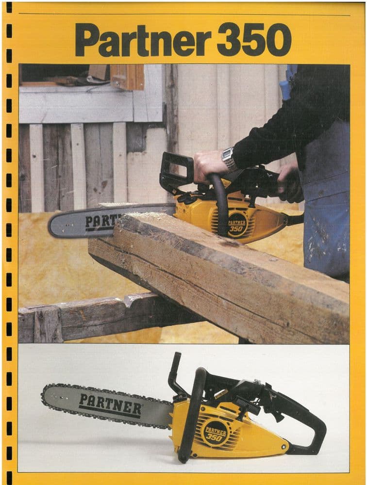 Partner Chainsaw 350 - Brochure