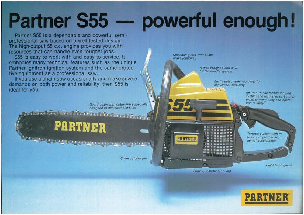 Partner Chainsaw 400 Brochure