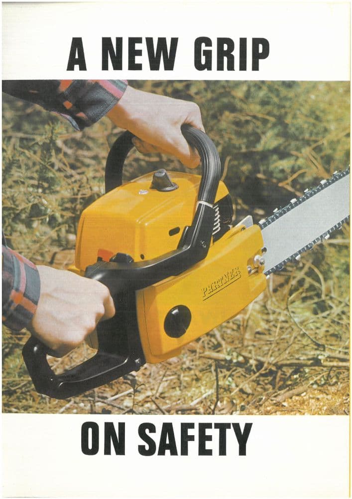 Partner Chainsaw R17 "A New Grip On Safety " Brochure