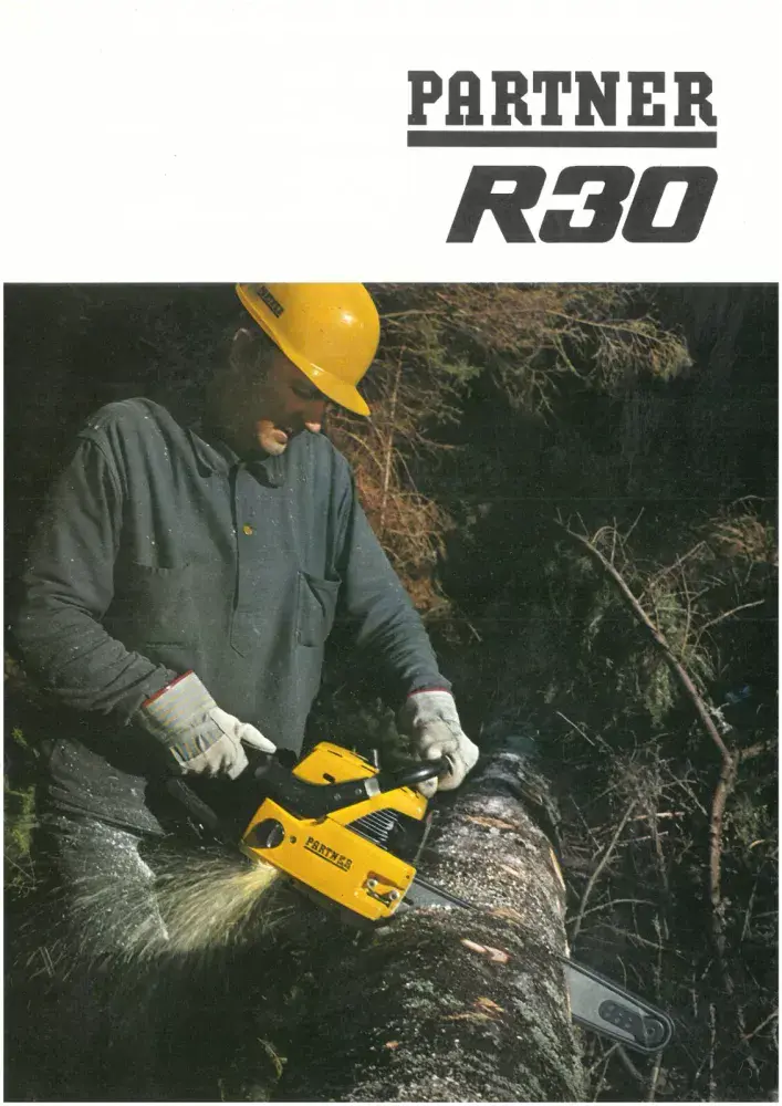 Partner Chainsaw R30 Brochure