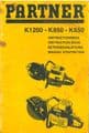 Partner Disc Cutter Saw K1200 K850 K650 Operators Manual
