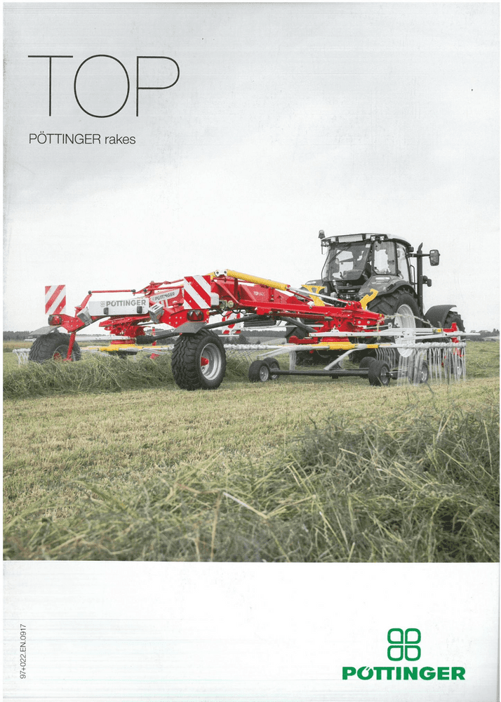 Pottinger Rake TOP 342 382 422 462 612 612C 702C 842C 962C Brochure