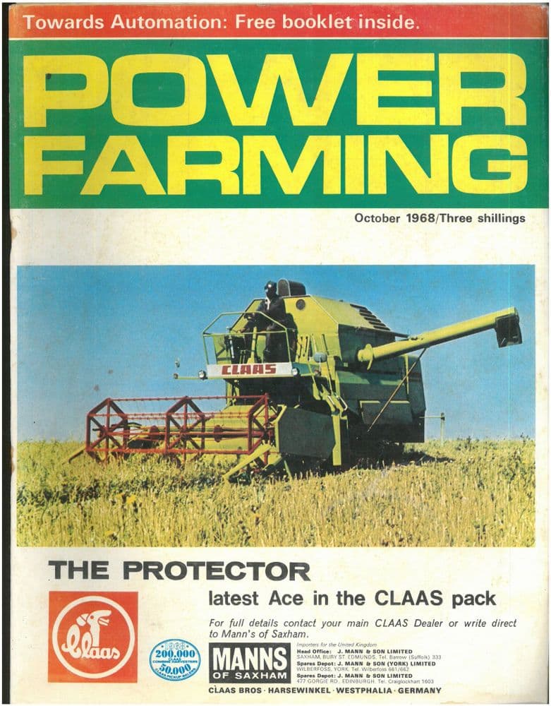 Power Farming Magazine - 1968 October