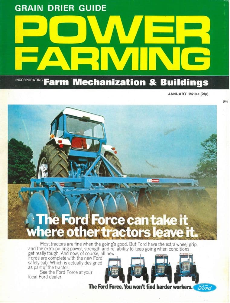 Power Farming Magazine - 1971 January