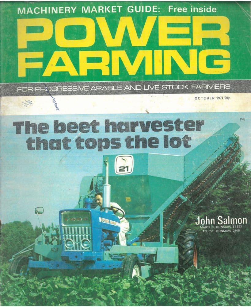 Power Farming Magazine - 1971 October