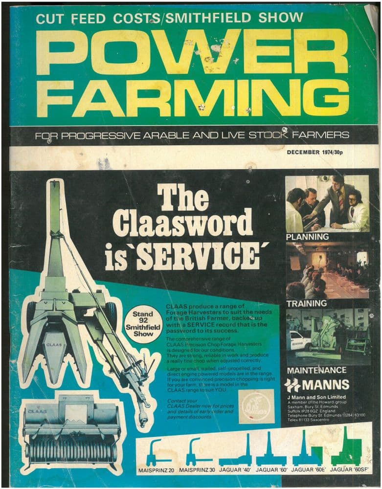 Power Farming Magazine - 1974 December