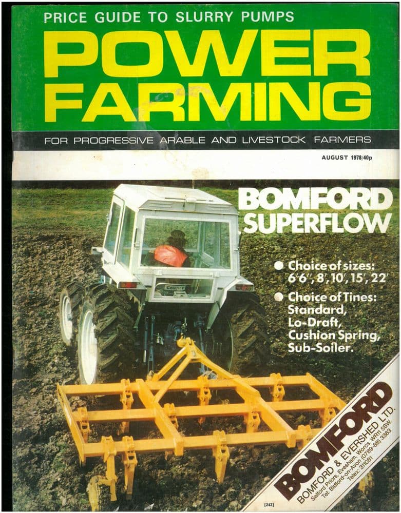 Power Farming Magazine - 1978 August