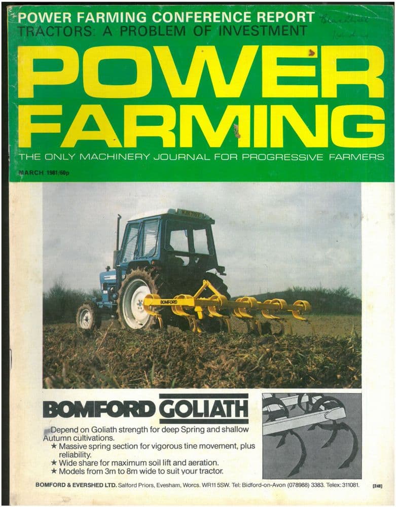 Power Farming Magazine - 1981 March