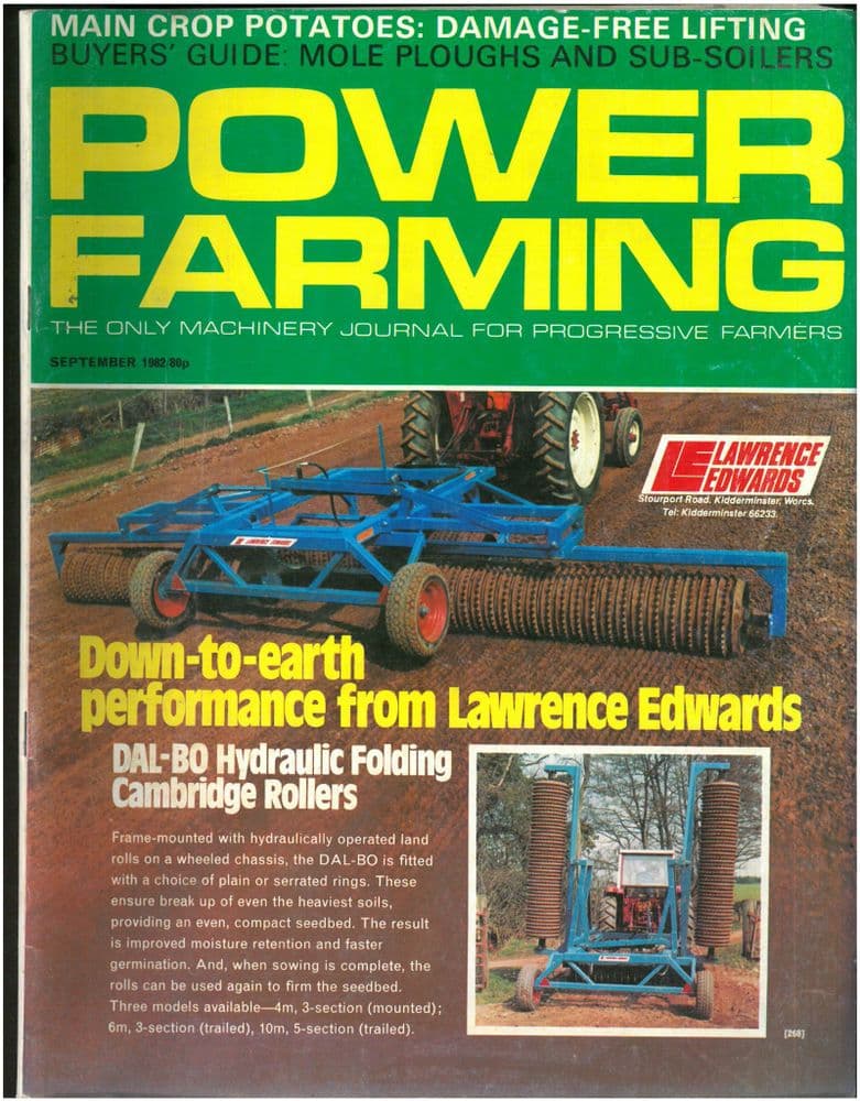 Power Farming Magazine - 1982 September