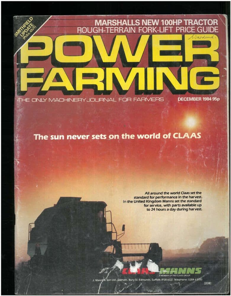 Power Farming Magazine - 1984 December