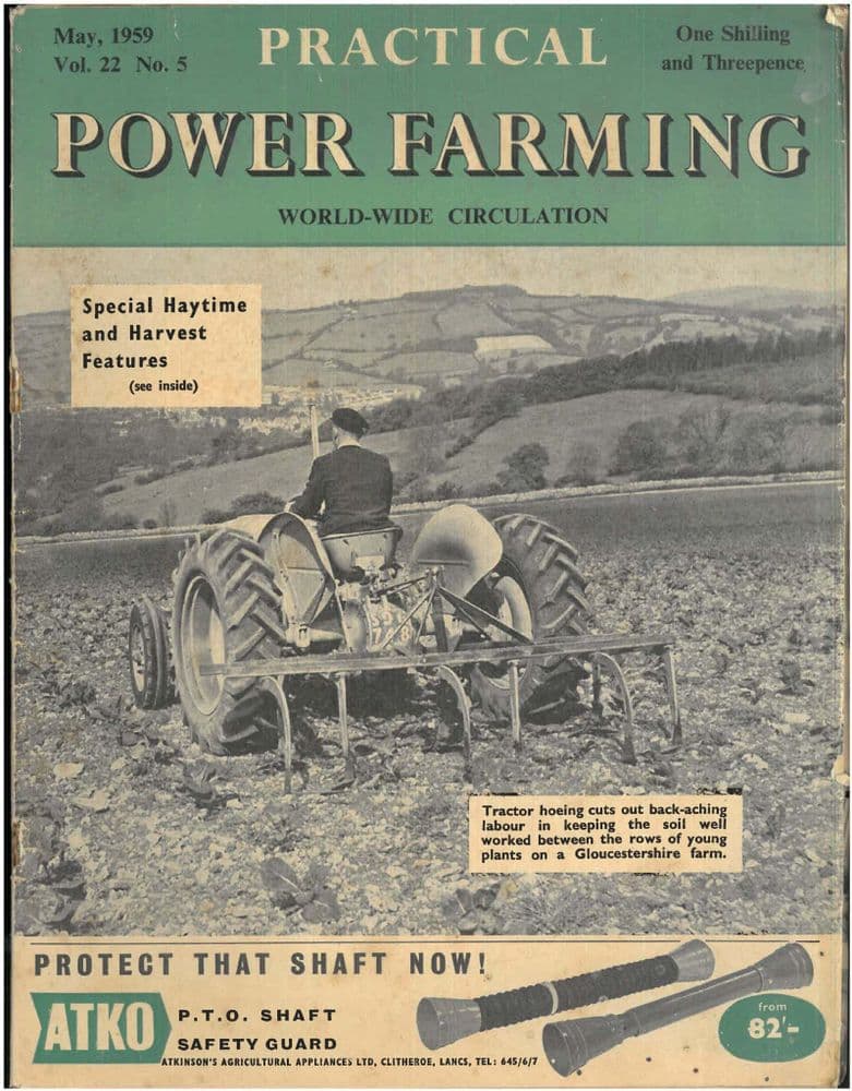 Practical Power Farming Magazine - 1959 May