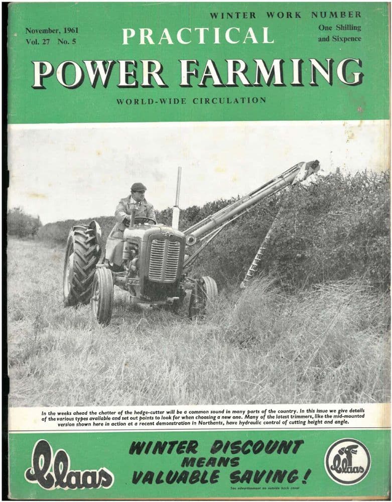 Practical Power Farming Magazine - 1961 November