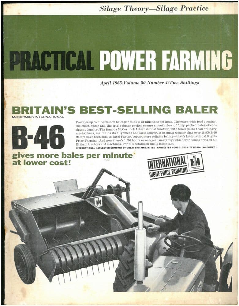 Practical Power Farming Magazine - 1963 April