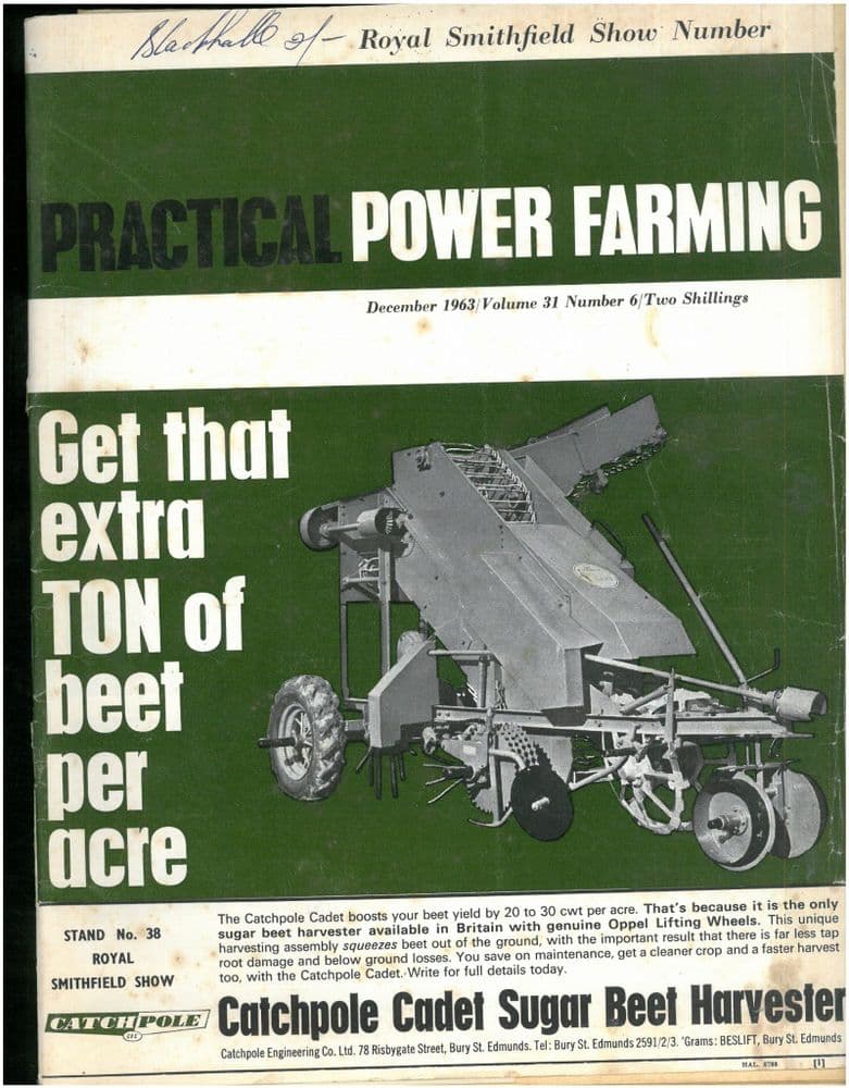 Practical Power Farming Magazine - 1963 December