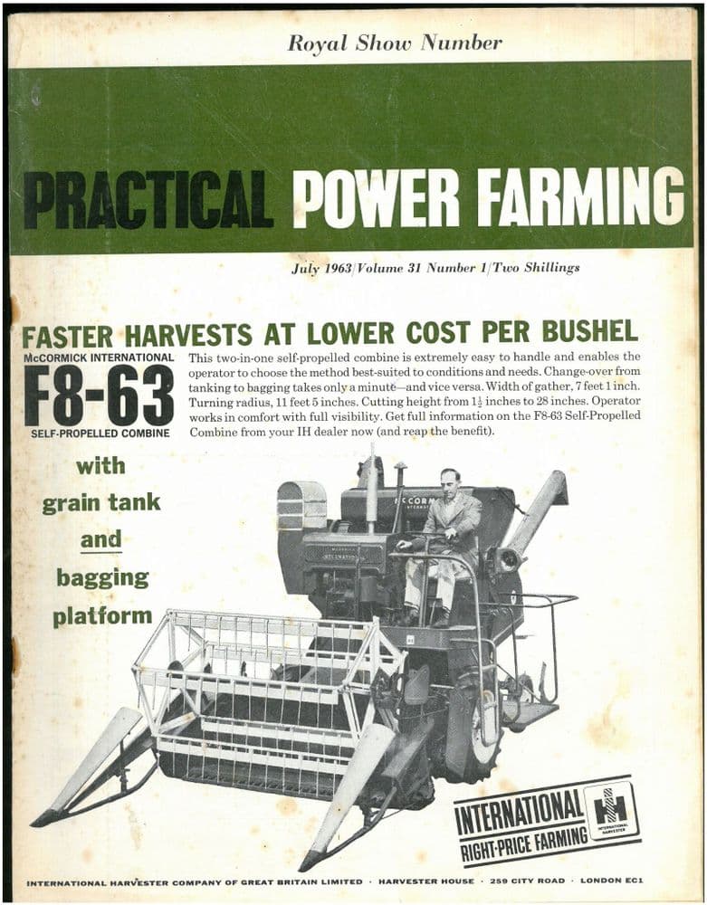 Practical Power Farming Magazine - 1963 July