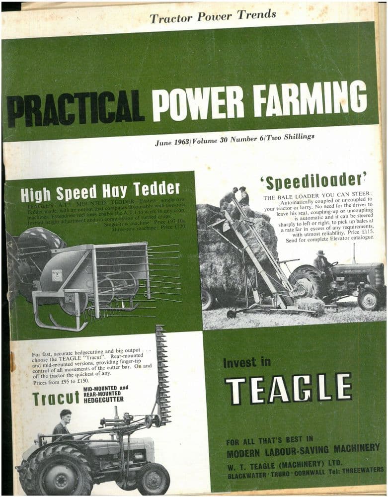 Practical Power Farming Magazine - 1963 June