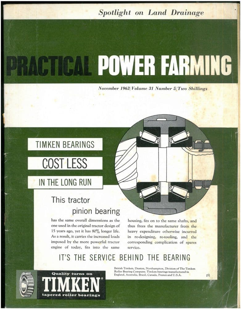 Practical Power Farming Magazine - 1963 November