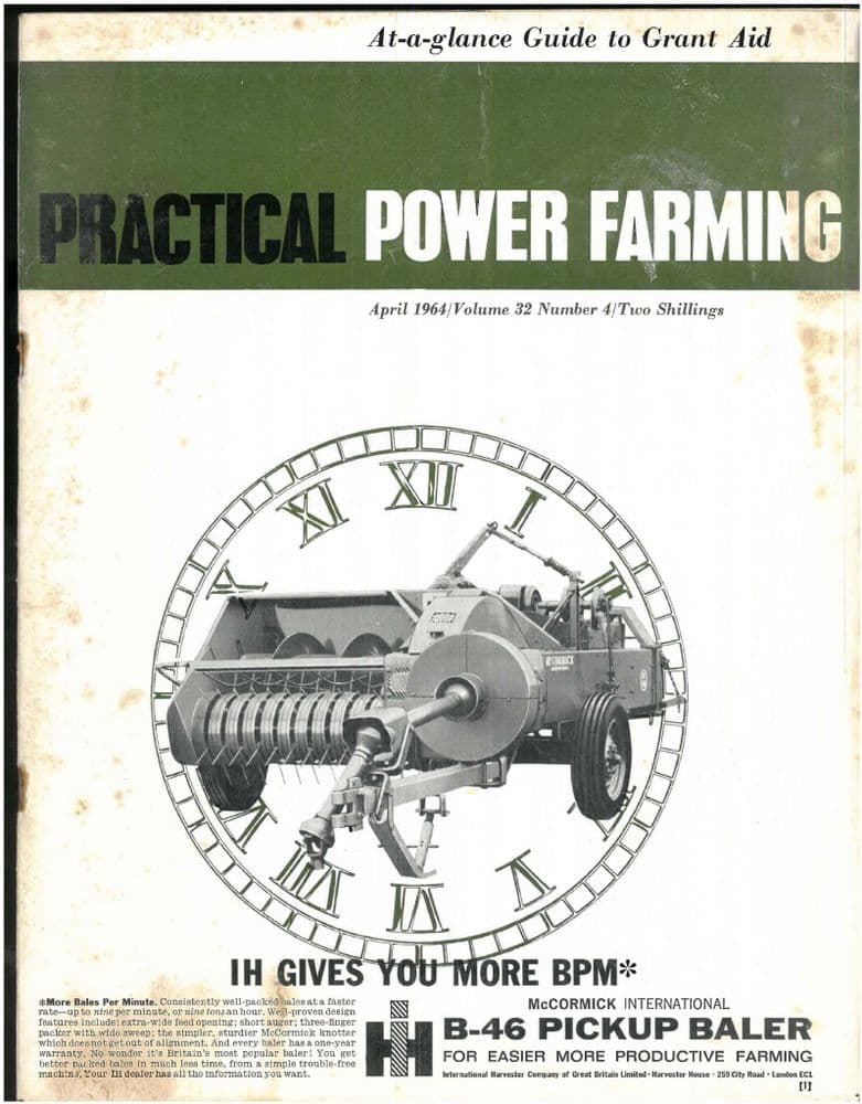 Practical Power Farming Magazine - 1964 April